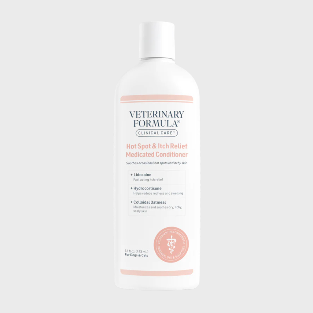 Synergy Labs VFCC Hot Spot & Itch Relief Medicated Conditioner 473ml ...